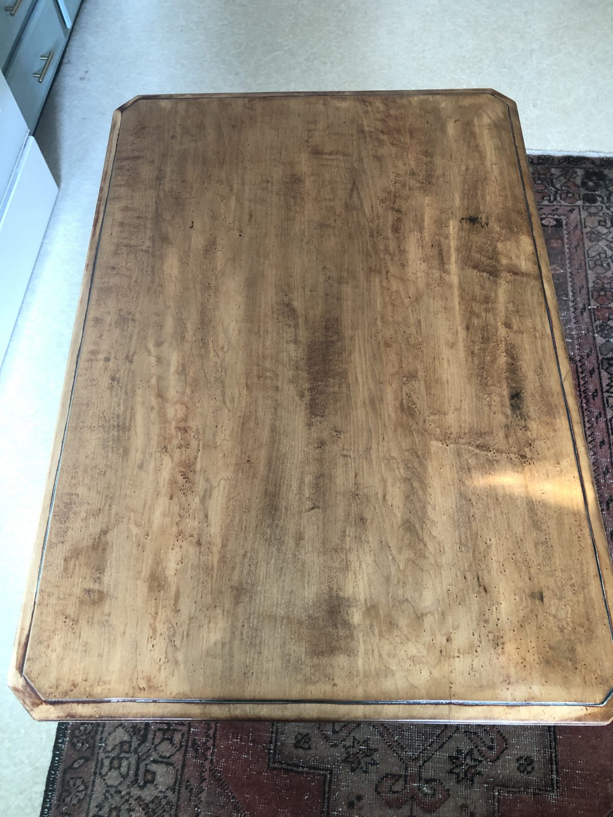 How-to Repurpose an Antique Table as a Kitchen Island: Thrift Shop ...